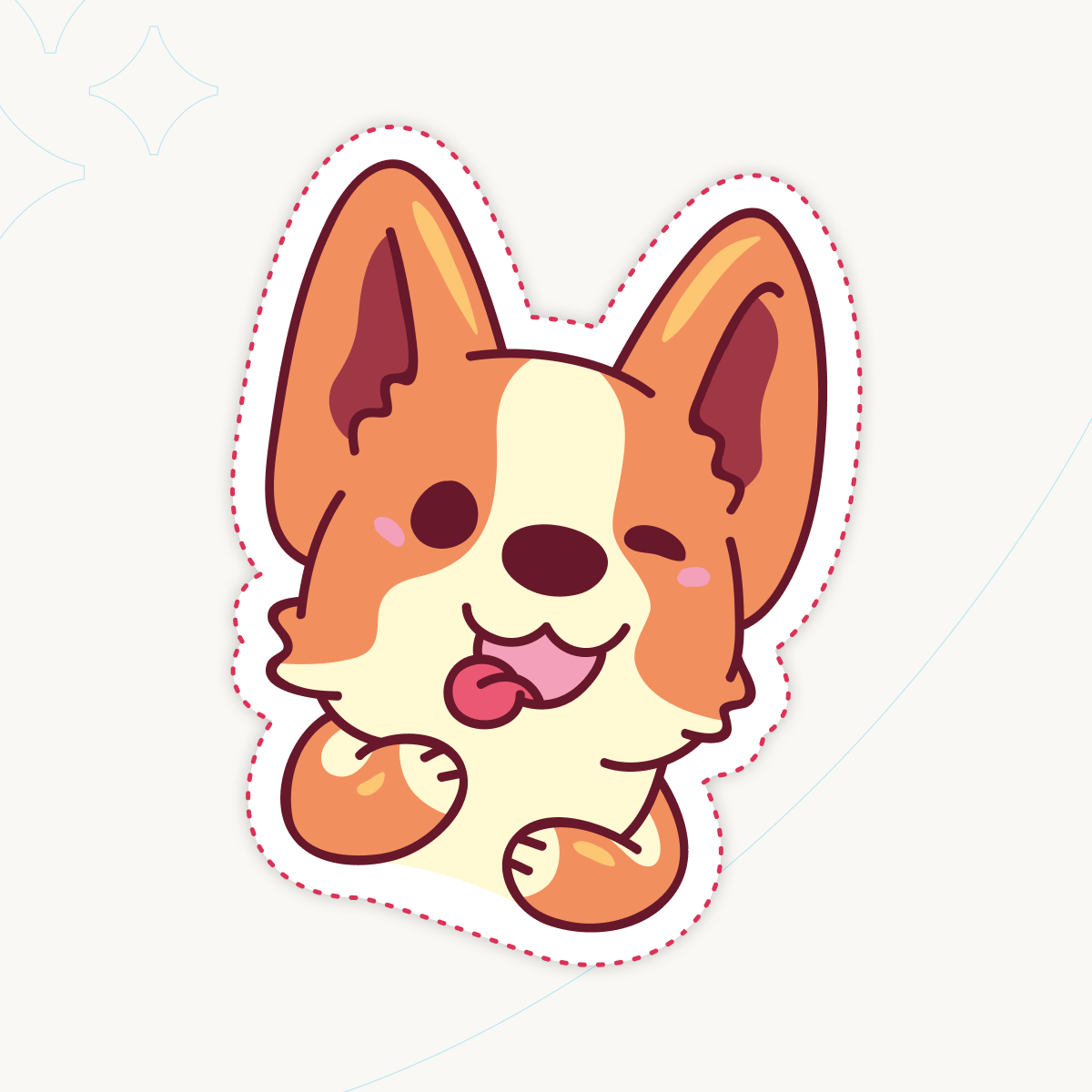 Custom Die-cut Stickers – antigrodesigner